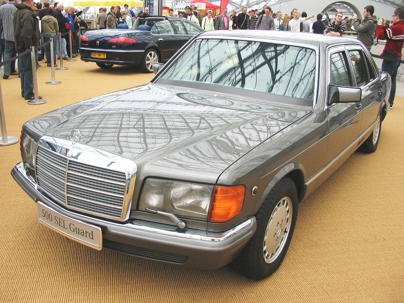 Mercedes-Benz 500 SEL Guard - Classic Car Wiki